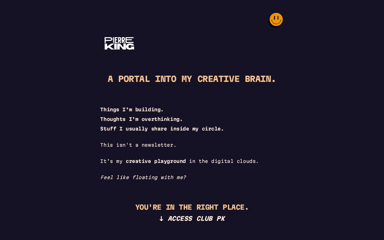 Pierre King | Creative Wildcard